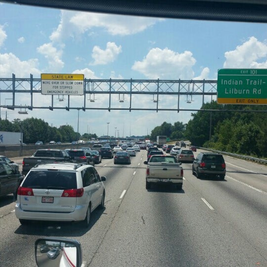 I-85 Exit 101: Indian Trail Rd - Intersection