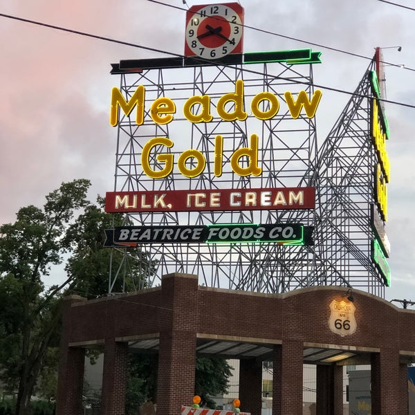 Meadow Gold Sign - E 11th and S Peoria