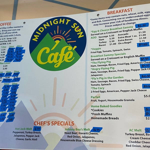 Midnight Sun Cafe - Downtown Anchorage - 13 tips from 271 visitors
