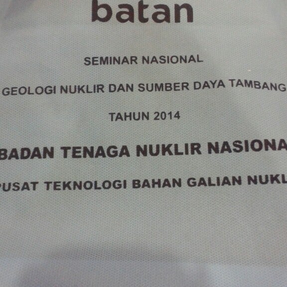 Gedung Pertemuan Utama PATIR BATAN - Government Building