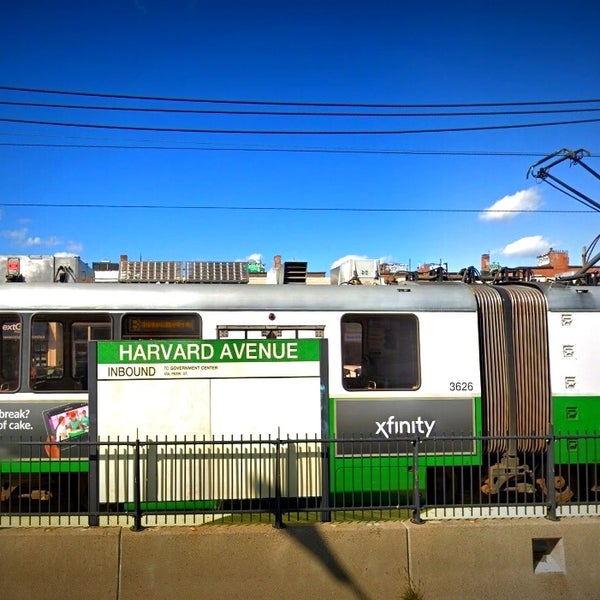 MBTA Harvard Avenue Station - Brighton - Boston, MA
