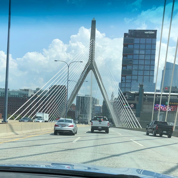 Bunker Hill Monument With Bridge