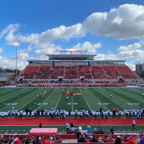 Photos at Hancock Stadium - College Football Field in Illinois State ...