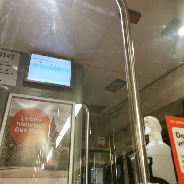 Tram 1 Delft Tanthof - Scheveningen Noorderstrand - Tram Station