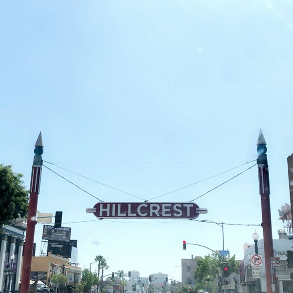 Photos at Hillcrest Sign - Hillcrest - University Ave