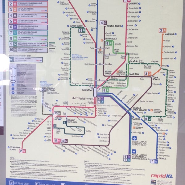 RapidKL Sri Petaling (SP18) LRT Station - Bukit Ja - Jalan Barat