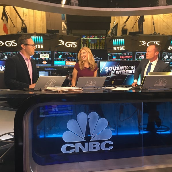 CNBC Platform at NYSE - Financial District - New York, NY