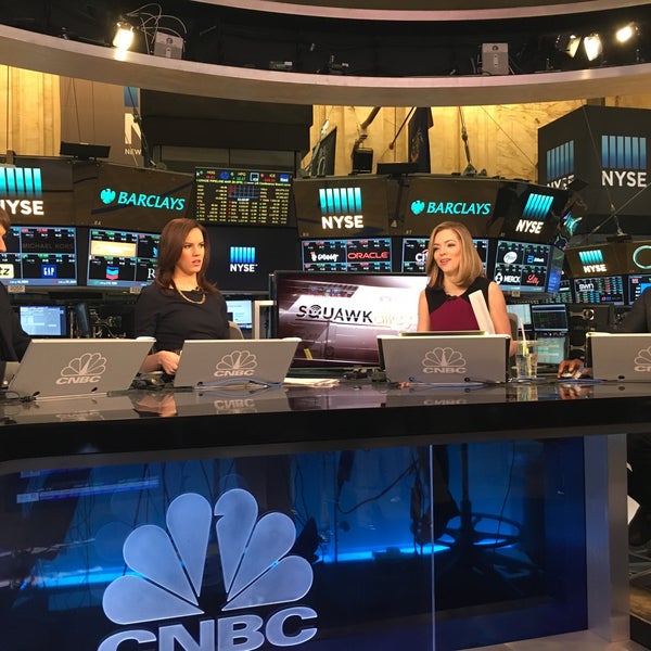 CNBC Platform at NYSE - Financial District - New York, NY