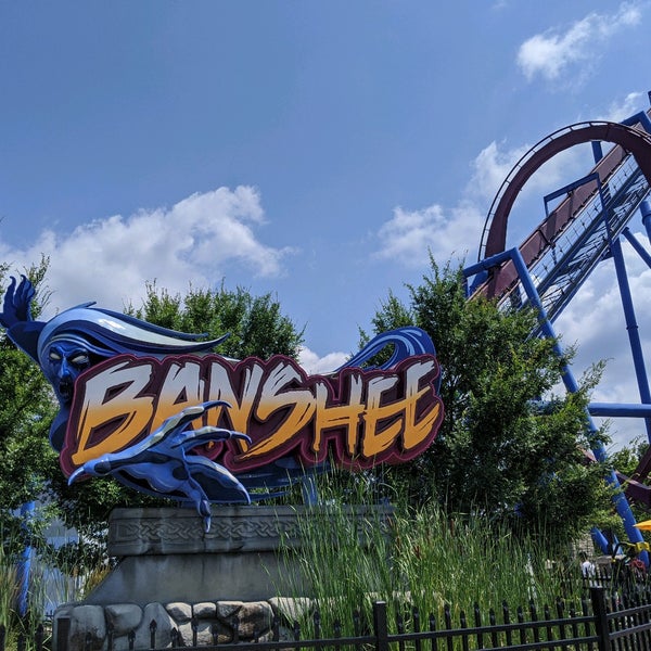 Banshee Roller Coaster Trains
