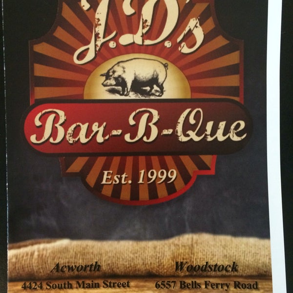JD's Bar-B-Que - BBQ Joint in Woodstock