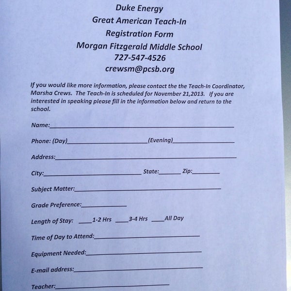 Morgan Fitzgerald Middle School - Middle School