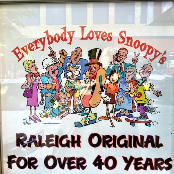 Snoopy's Hot Dogs & More - 600 Hillsborough St