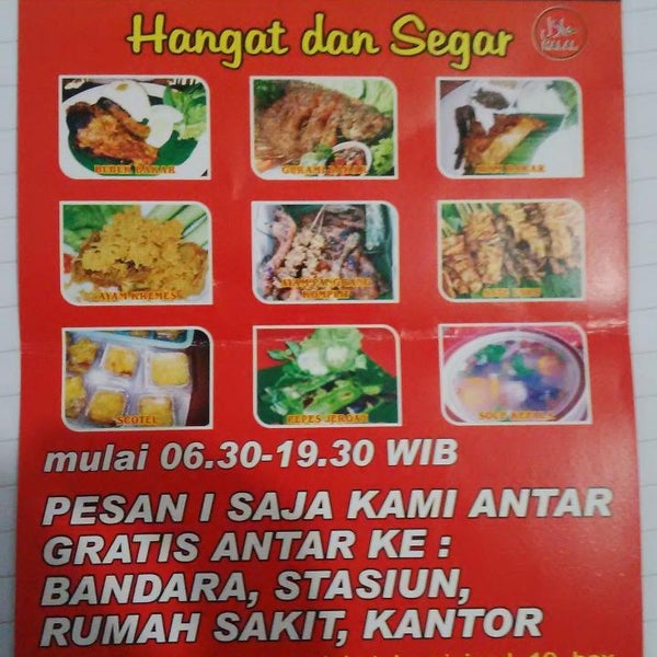 Senarai Menu Rumah Terbuka Hari Raya