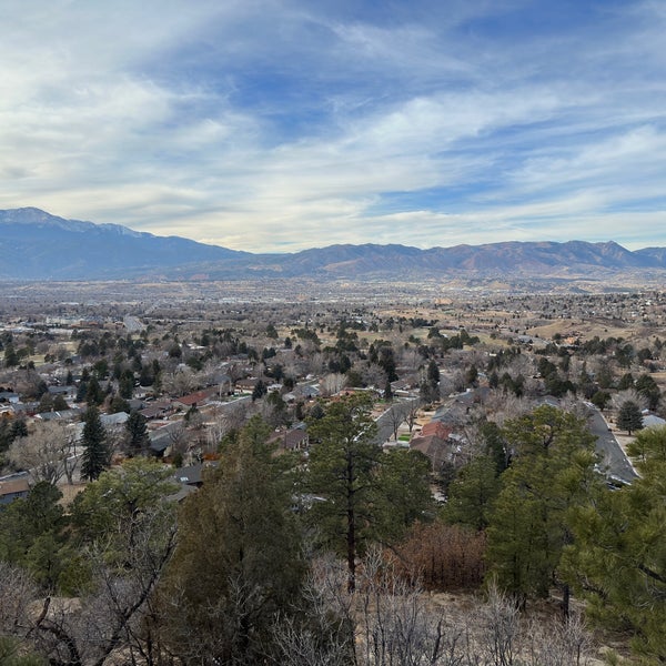 Palmer Park Overlook Palmer Park Colorado Springs Co