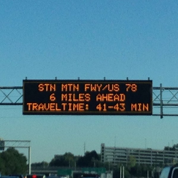 Interstate 285 at Exit 30 - Dunwoody, GA