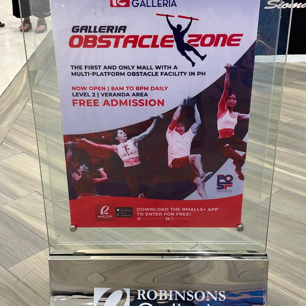 Galleria Obstacle Zone - Quezon City District 3 - Quezon City, Quezon City