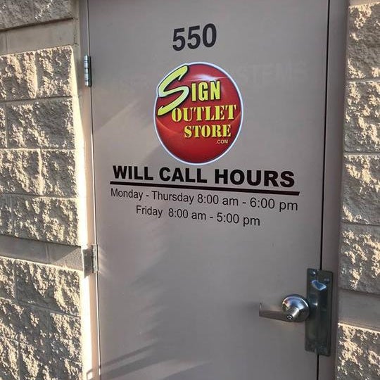 Sign Outlet Store - 15 visitors