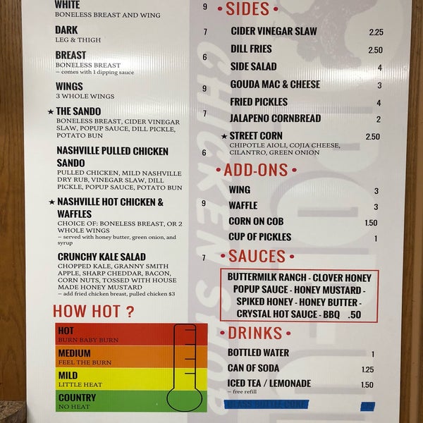 Pop Up Chicken Shop - 1006 E Lincoln St