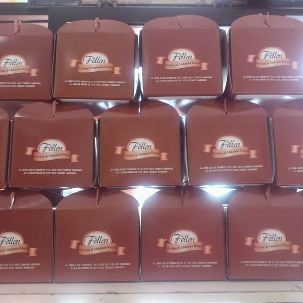 Fellen (toko kue & makanan ringan) - Bandung, Jawa Barat