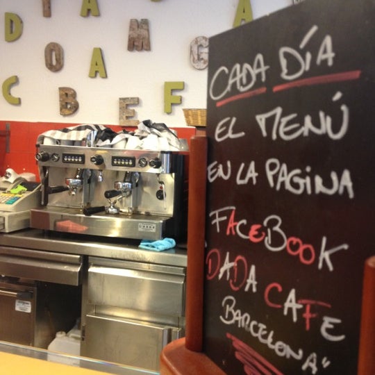 Café Dada - La Dreta de l'Eixample - C. Roger de Llúria, 46