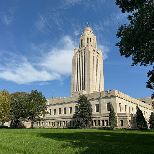 Nebraska State Capitol - Capitol Building in Downtown Lincoln