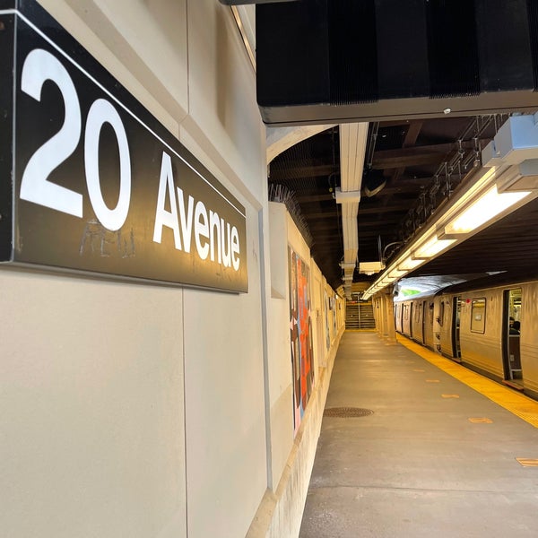 MTA Subway - 20th Ave (N) - Southwestern Brooklyn - Brooklyn, NY