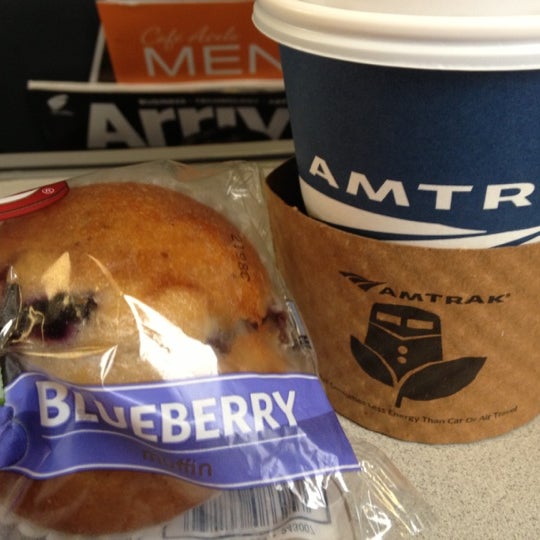 Amtrak Club Car - Café in New Rochelle