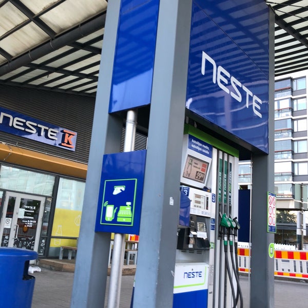Neste K - Fuel Station in Helsinki