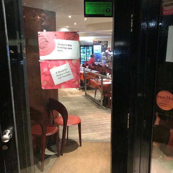 Il Bordello (Now Closed) - Italian Restaurant in Wapping