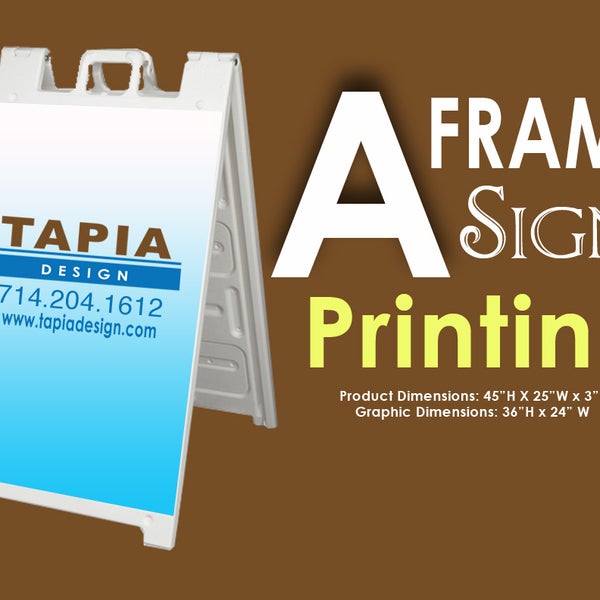 Tapia Design- Banners & Signs Printing Service in Anaheim- Logo Design ...