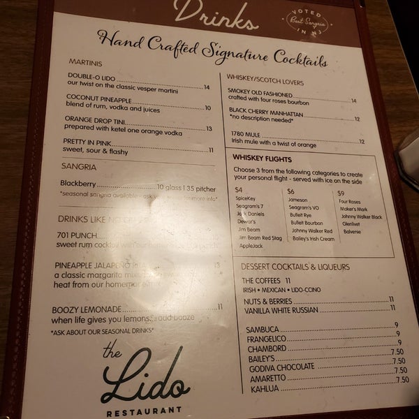 Lido's Restaurant - 24 tips from 445 visitors