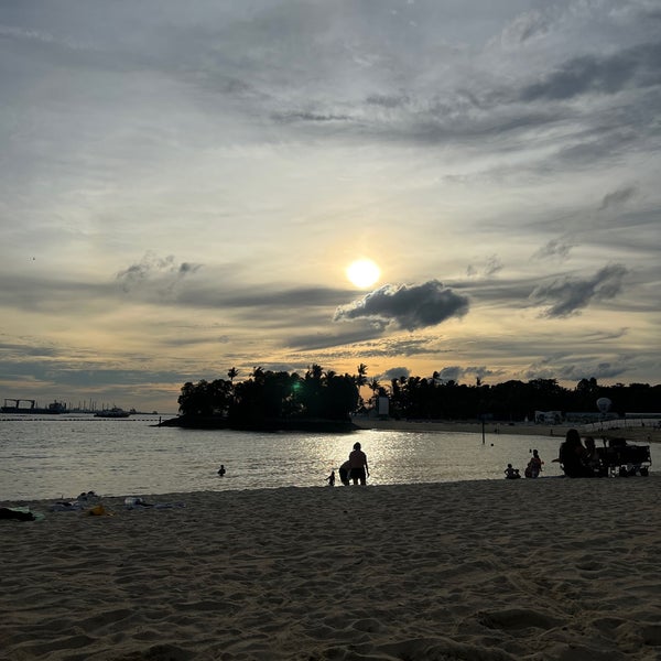 Sentosa Beach Sunset