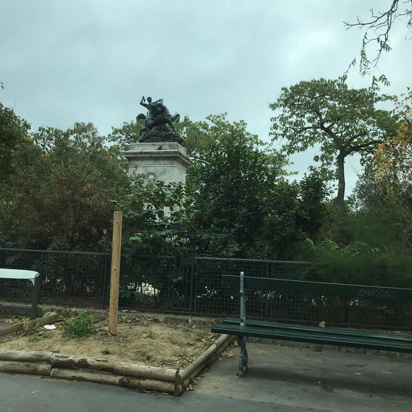 Square Barye - Notre-Dame - Paris, Île-de-France