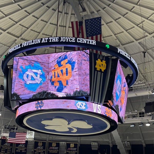 Purcell Pavillion at the Joyce Center - College Basketball Court