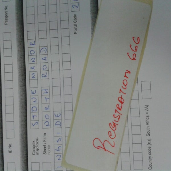 SARS - Van Riebeck St.