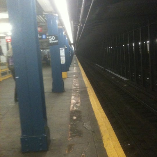 Photos at MTA Subway - 50th St (C/E) - Metro Station in Theater District