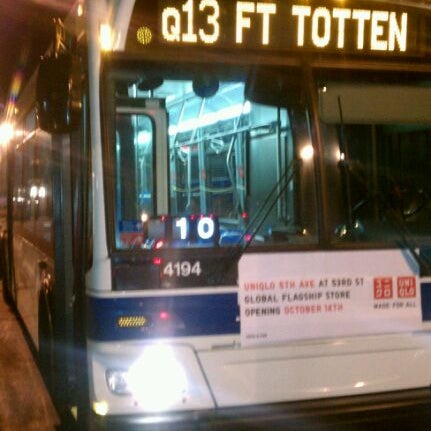 MTA Q13 Bus Terminal - Bus Station