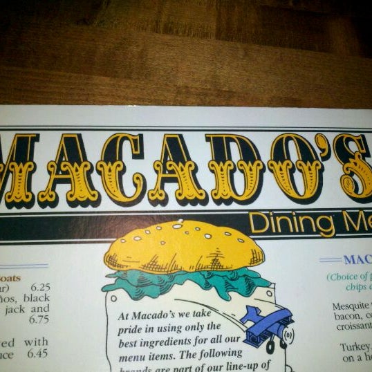 Macado's Restaurant & Bar - 3815 Robert C Byrd Dr