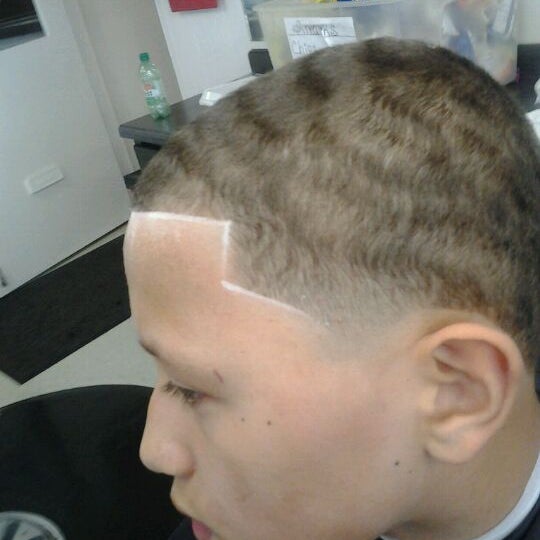 Nappy Taper Haircut