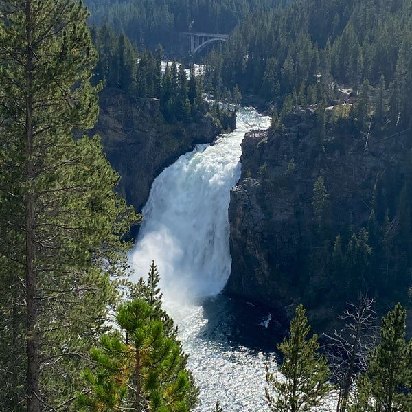 Upper Falls Overlook - Yellowstone National Park, WY