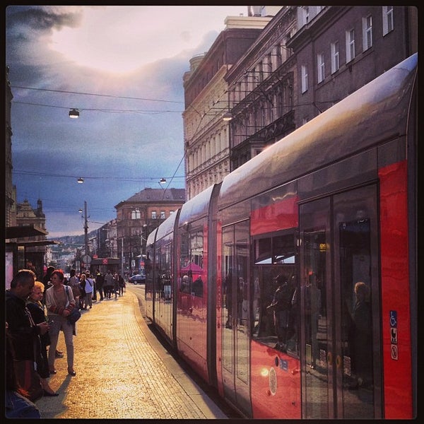 I. P. Pavlova (tram) - Tram Station in Praha 2