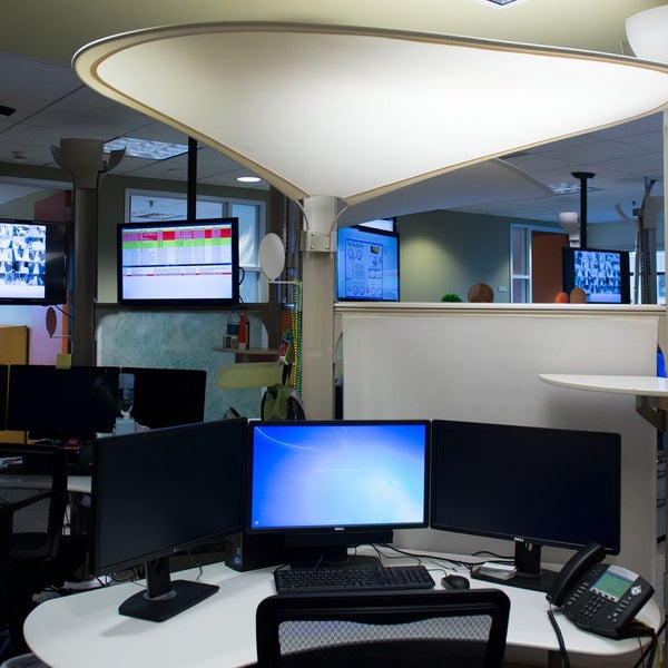 Cubicle Light Shield | Shelly Lighting