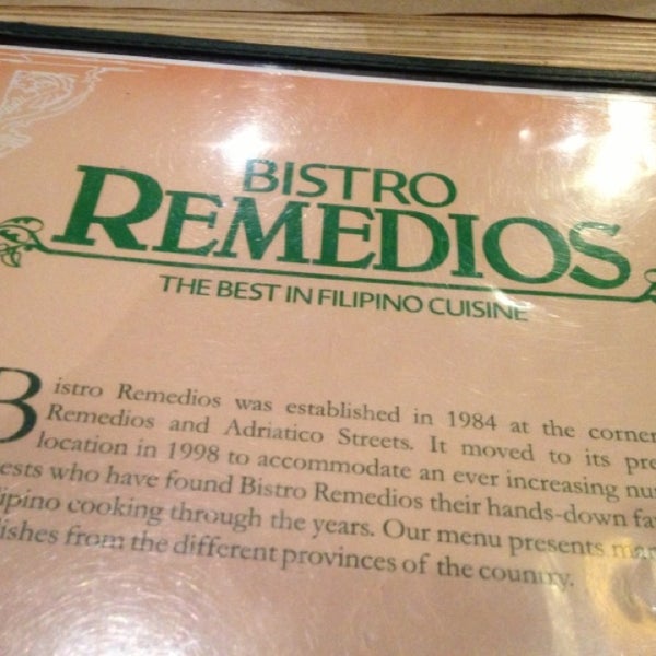 Bistro Remedios - Malate - 18 tips