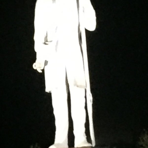 Stephen F. Austin (2006) statue by David Adickes - Hwy 288