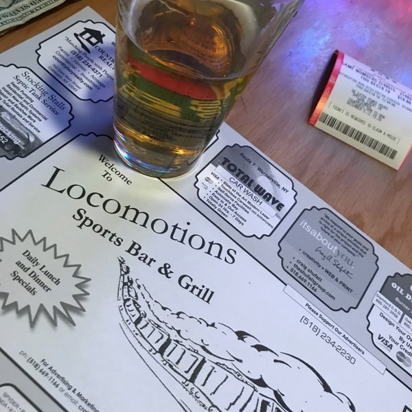 Locomotions Sports Bar & Grill - 4 tips
