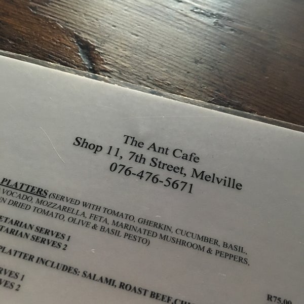 Ant Cafe - Melville, IGauteng