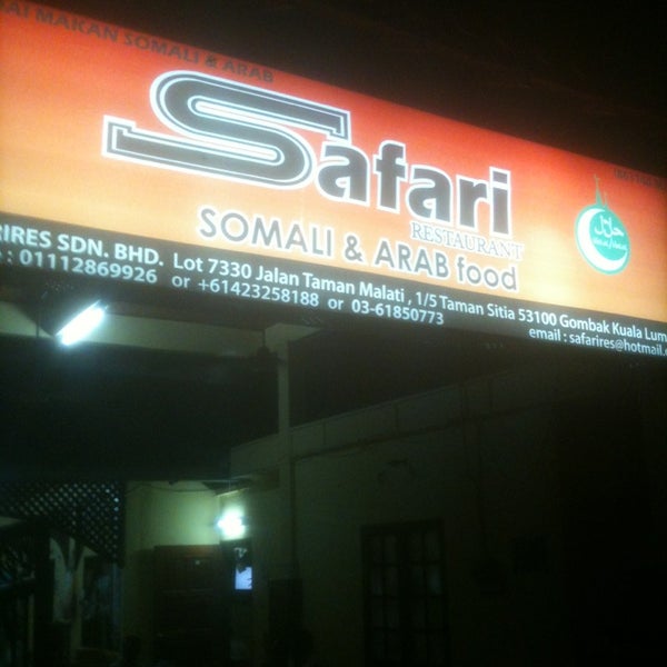 safari food (somalian restaurant ) - Taman Melati - 0 tips