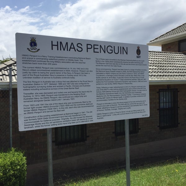 HMAS Penguin - 70 visitors