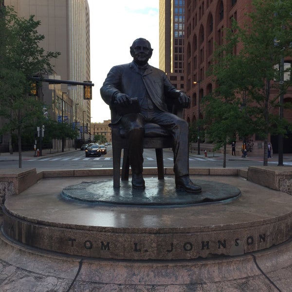 Photos at Tom L Johnson Statue by Herman N Matzen - Downtown Cleveland ...