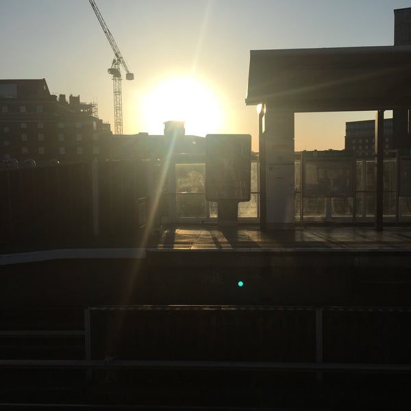 Deptford Bridge DLR Station - Light Rail Station in Greater London